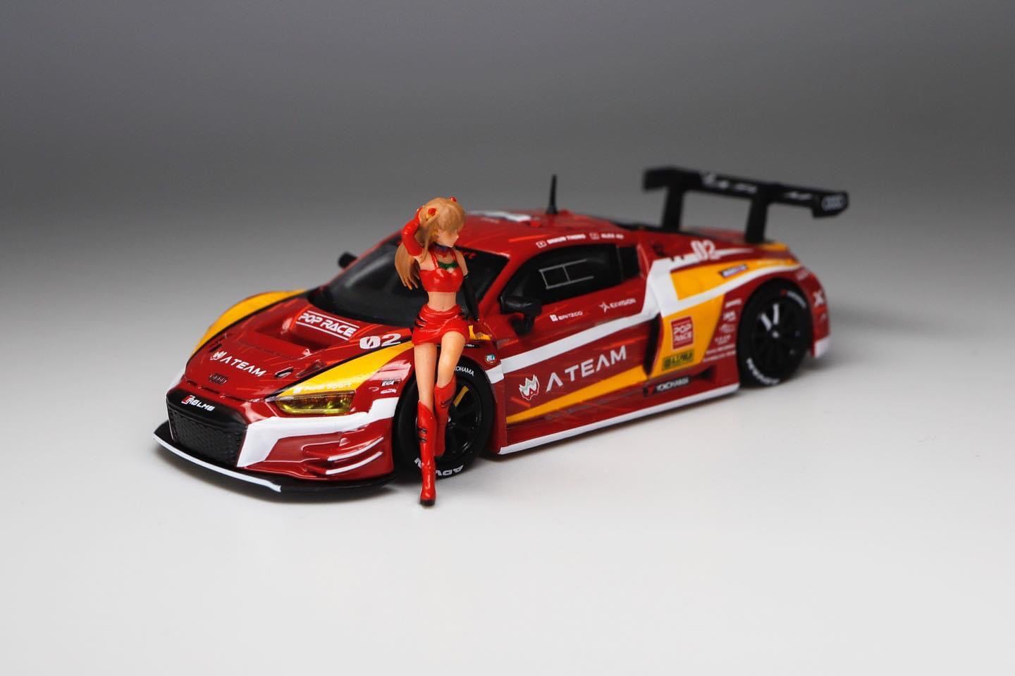 [預訂pre order]POPRACE 1/64 Audi R8 LMS EVA RT Production Model-02 X ...