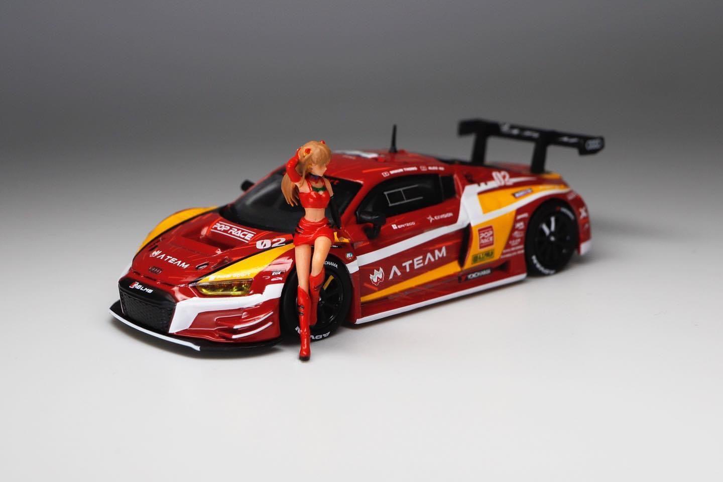 [預訂pre order]POPRACE 1/64 Audi R8 LMS EVA RT Production Model-02 X ...