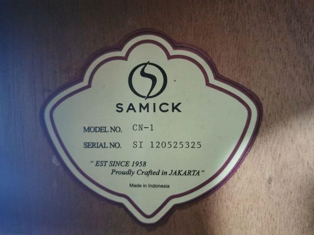 Samick Classical Guitar, Hobbies & Toys, Music & Media, Musical ...