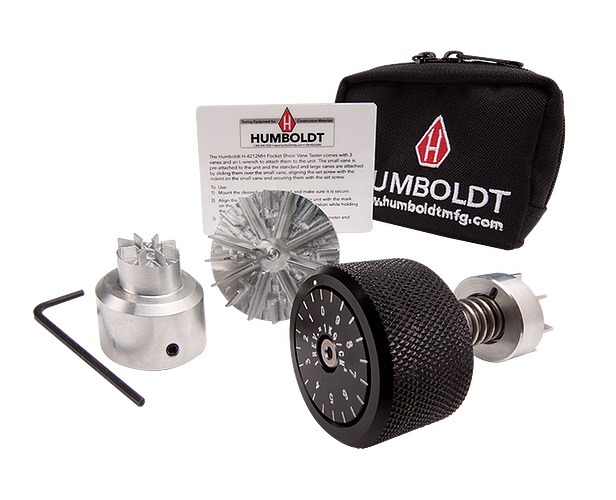 Shear Vane Tester, Metal, TORVANE Test, Torsional Vane Shear Tester ...