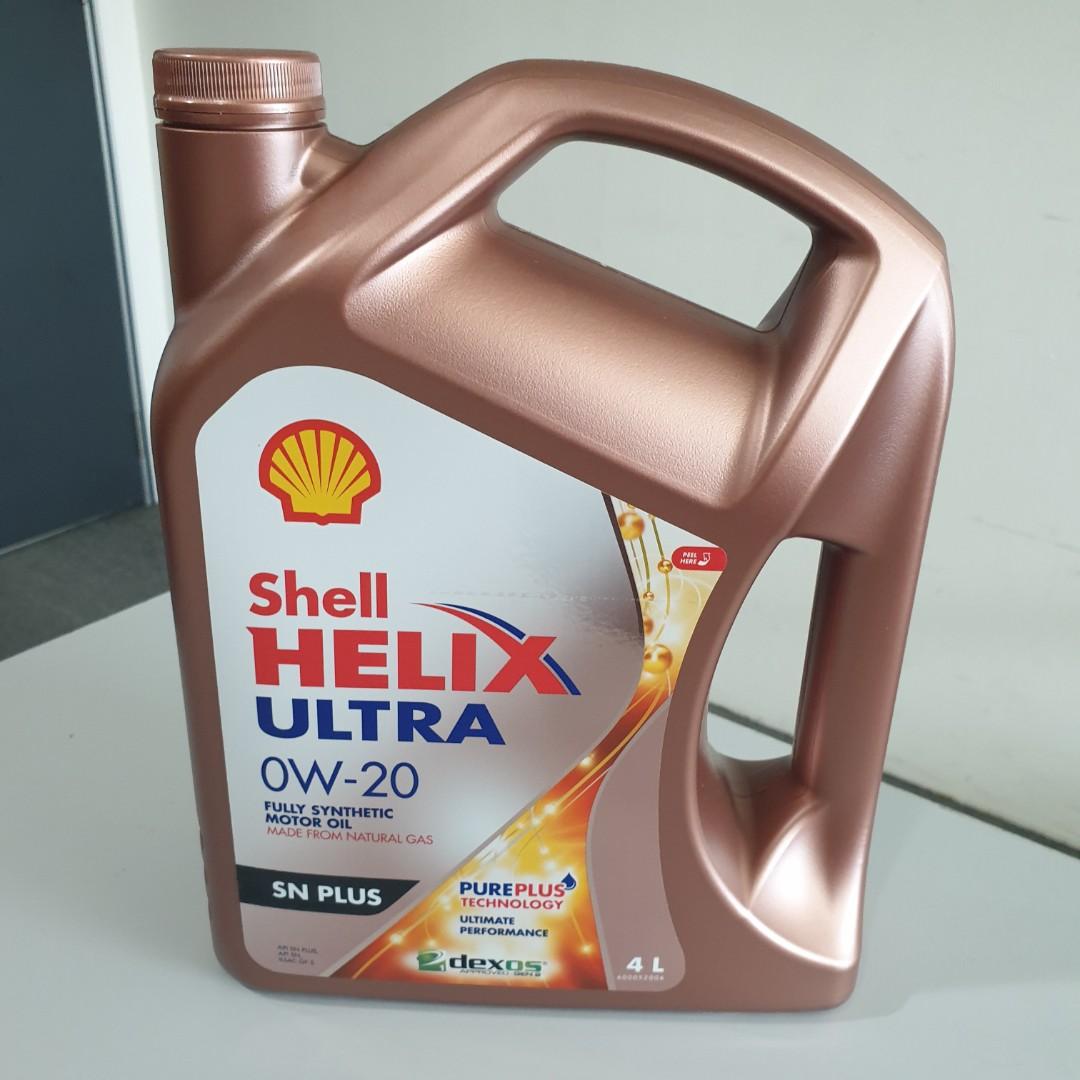 Shell Helix Ultra 0W-20, Car Accessories, Accessories on Carousell