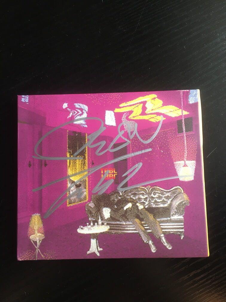 SIGNED DEAN 130 mood: TRBL ALBUM, Hobbies & Toys, Music & Media, Music ...