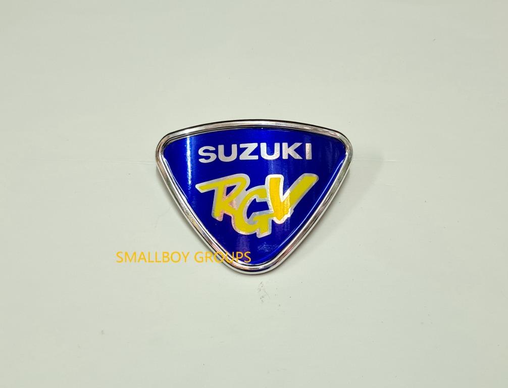 SUZUKI RGV LOGO EMBLEM, Motorbikes on Carousell