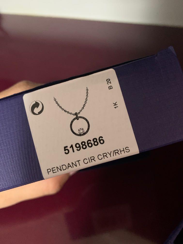 Swarovski Pendant CIR CRY/RHS, Women's Fashion, Jewelry & Organisers ...