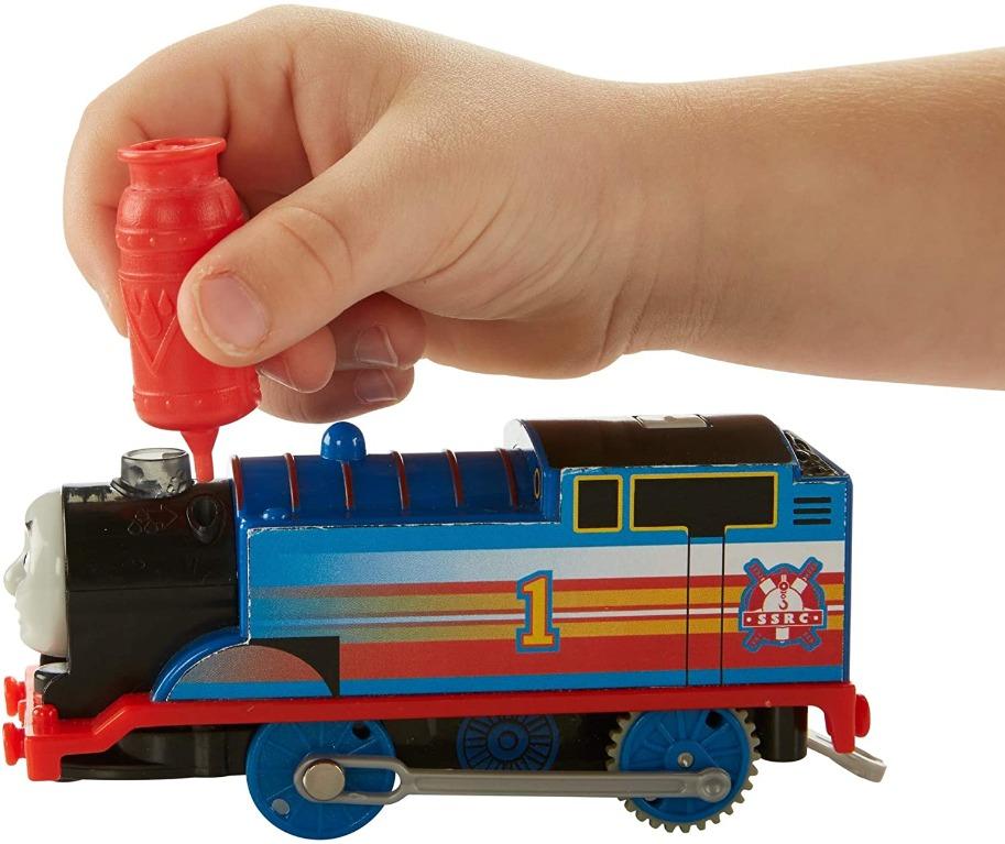(chk) Thomas & Friends TrackMaster Fiery Rescue Train and Track Set ...