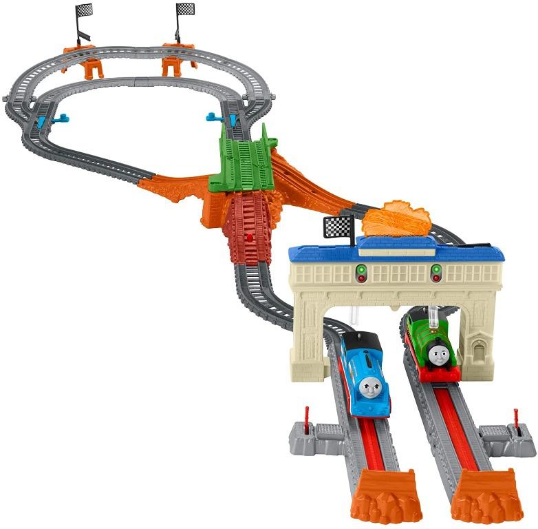 (chk) Thomas & Friends Trackmaster Hyper Glow Night Delivery Playset ...