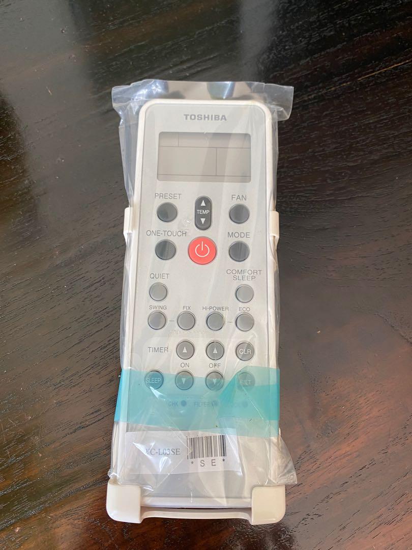 Toshiba aircon remote control, TV & Home Appliances, Air Conditioners ...