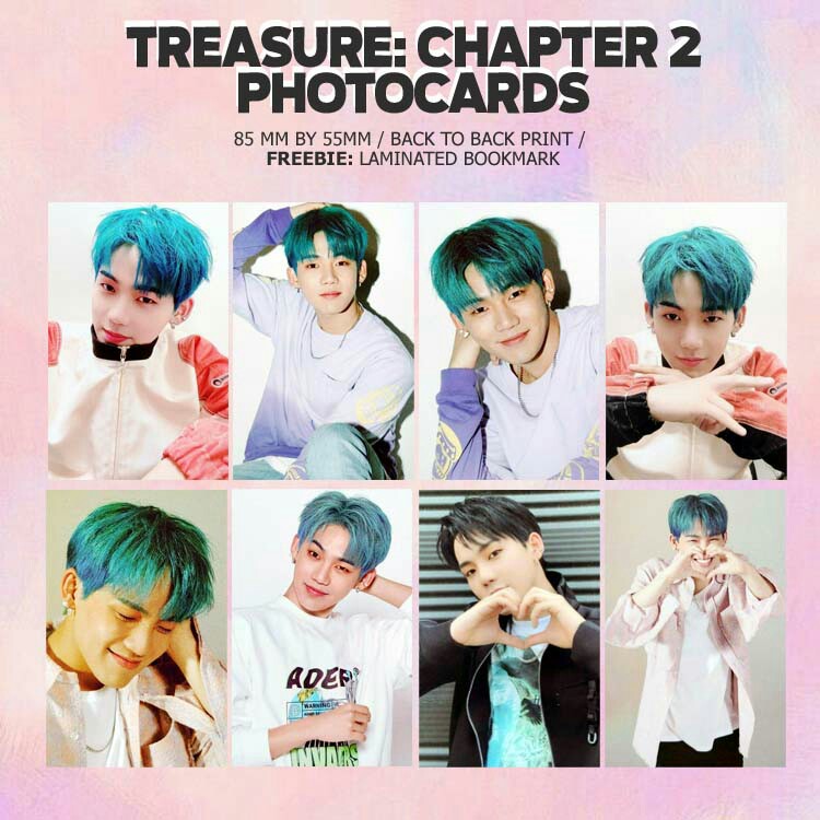 Treasure FIRST STEP: CHAPTER 2 PHOTOCARDS MEMBER SET, Hobbies & Toys ...
