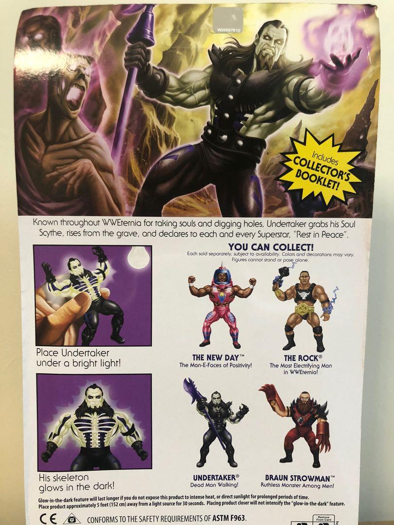#Walmart exclusive #極度罕有 #MOTU #Undertaker #夜光 #Glow in the dark #WWE # ...
