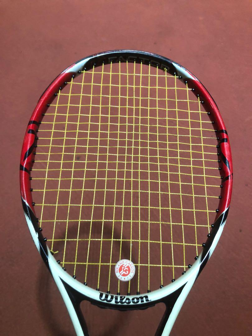 Wilson K61 95 tennis racket, Sports, Sports & Games Equipment on Carousell