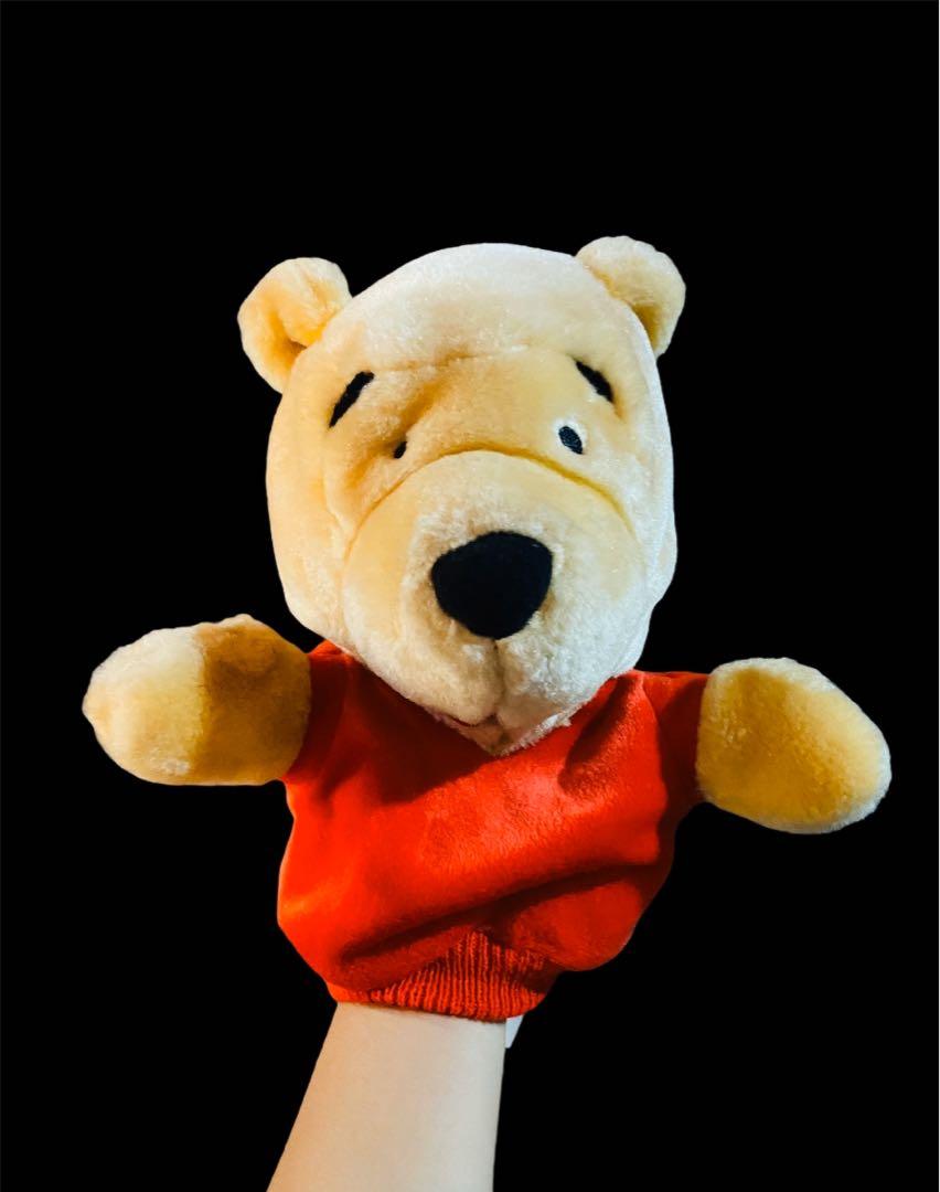 Winnie the Pooh Hand Puppet, Hobbies & Toys, Toys & Games on Carousell