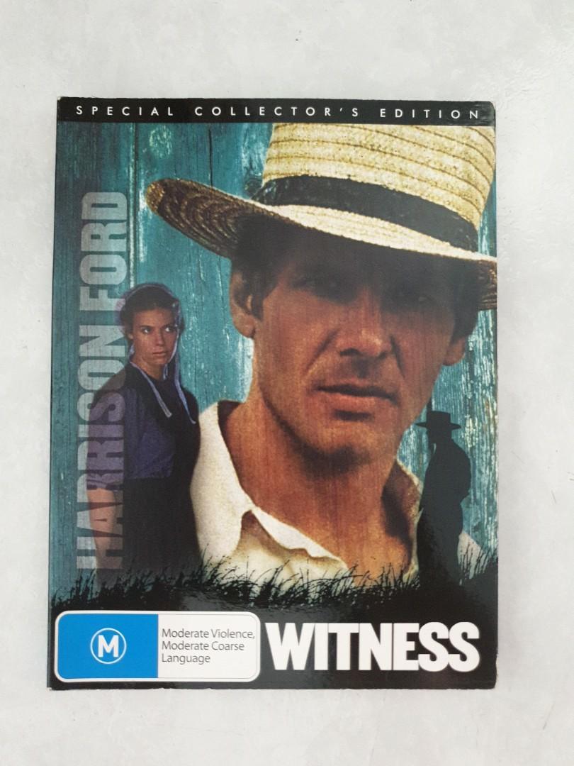 Witness DVD Special Collector's Edition Harrison Ford, Hobbies & Toys ...