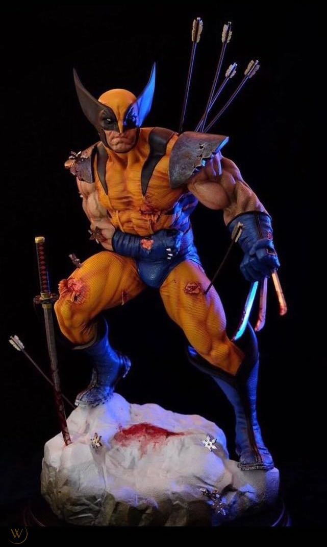 Wolverine battle damage RARE! Sosa sculpt, Hobbies & Toys, Toys & Games ...