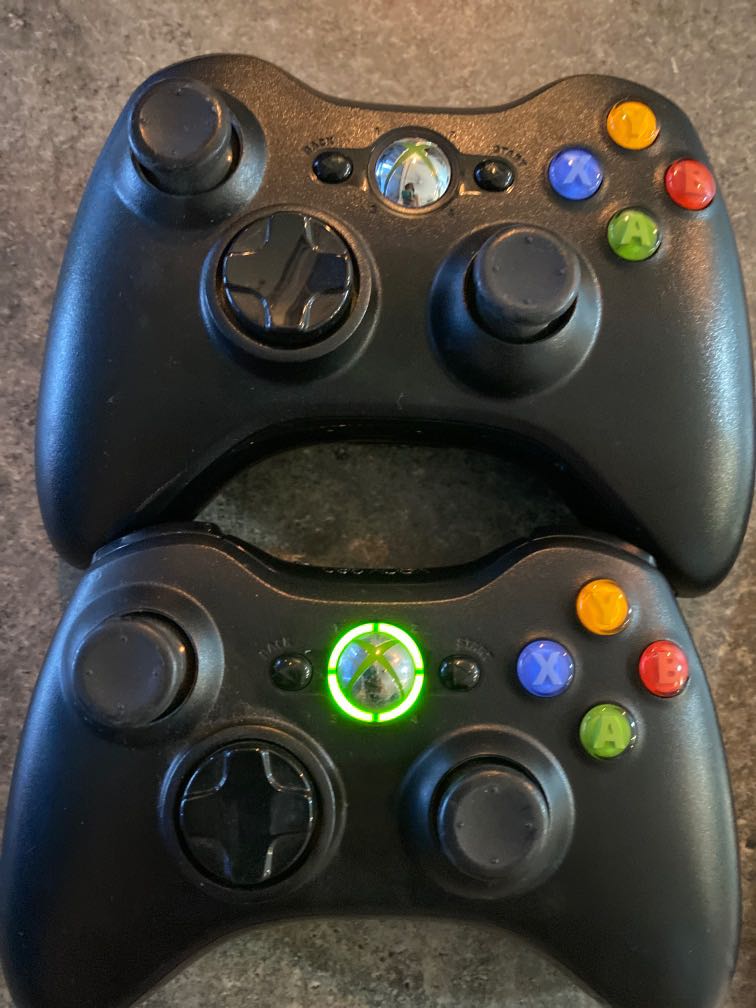 Xbox 360 Wireless Controller, Video Gaming, Gaming Accessories ...
