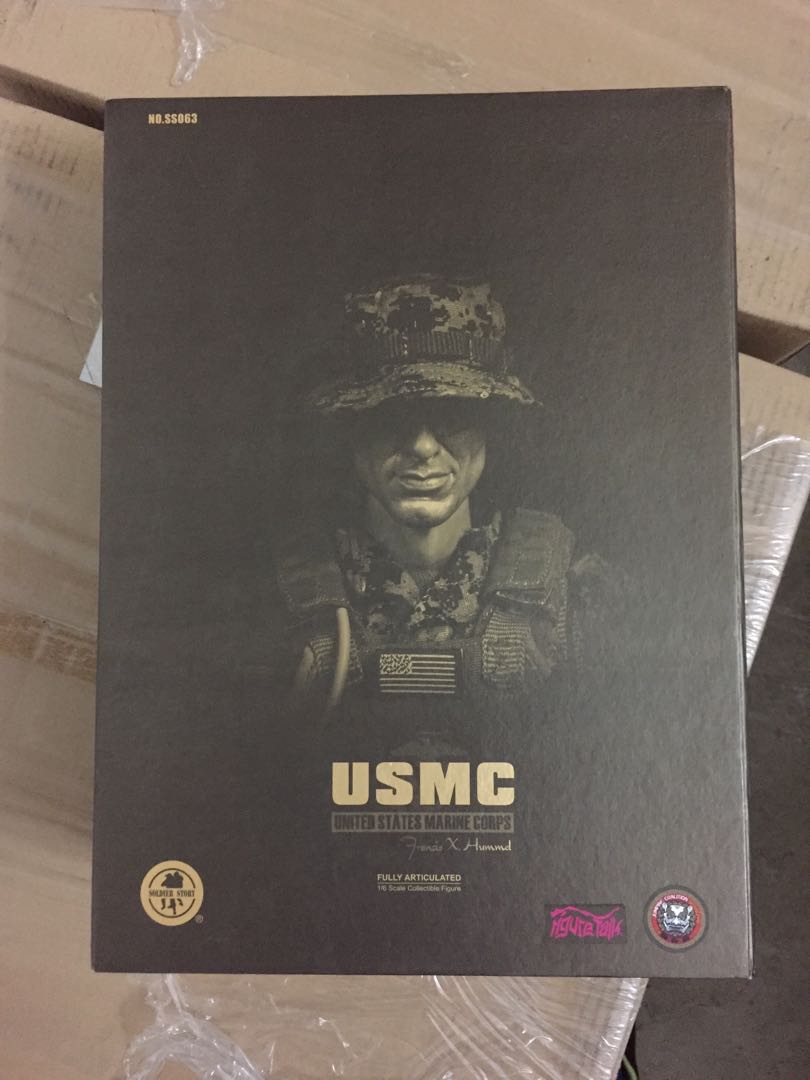 全新 Soldier Story 2012年 上海 久光 會場 限定版 美國 海軍 陸戰 USMC Francis C.Hummel 1/6 ...