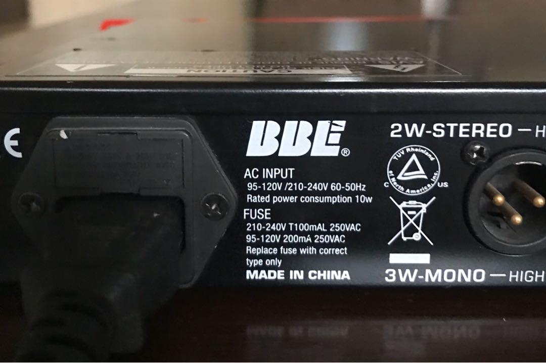 BBE Sonic Maximizer MAX-X3, Audio, Headphones & Headsets on Carousell