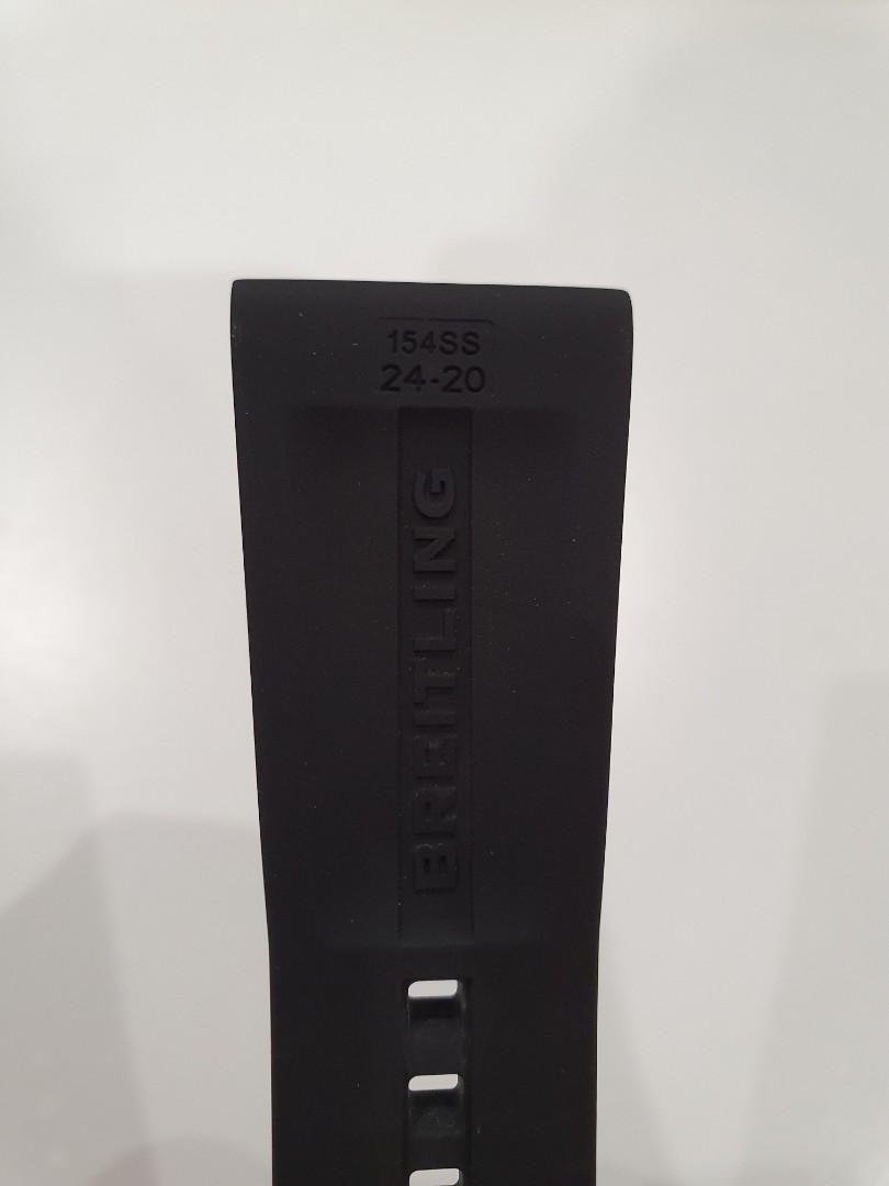 Breitling Rubber Strap, Luxury, Watches on Carousell