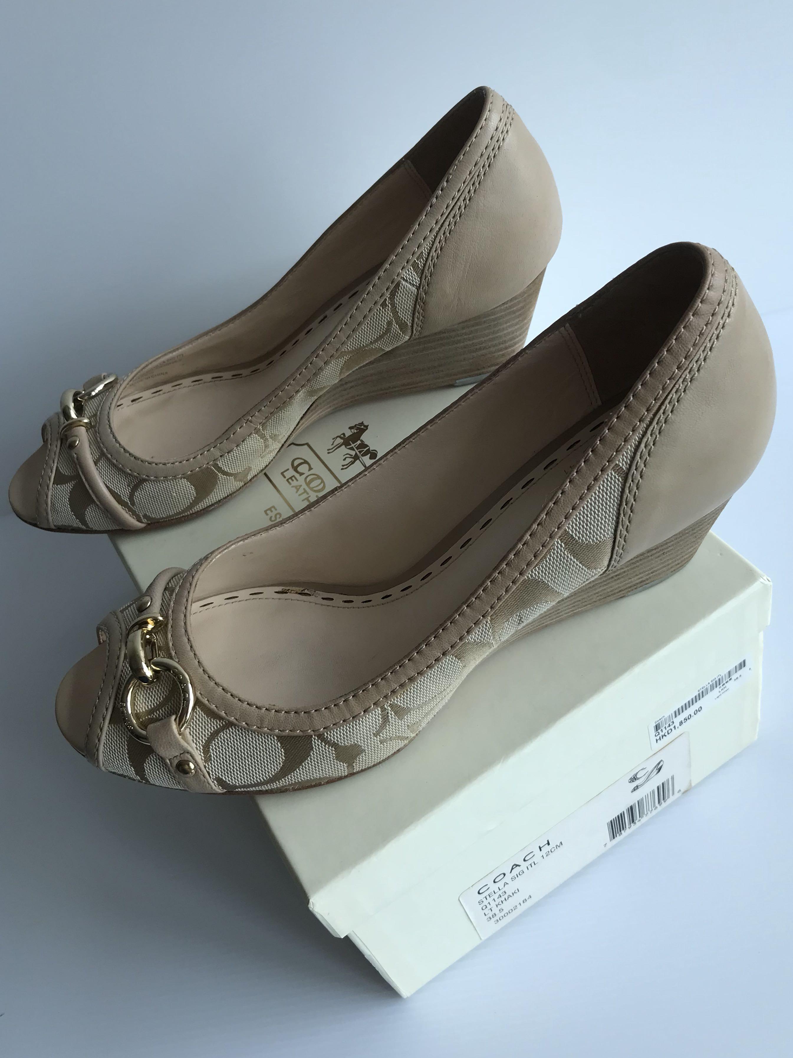 Coach Heels, Women's Fashion, Footwear, Heels on Carousell