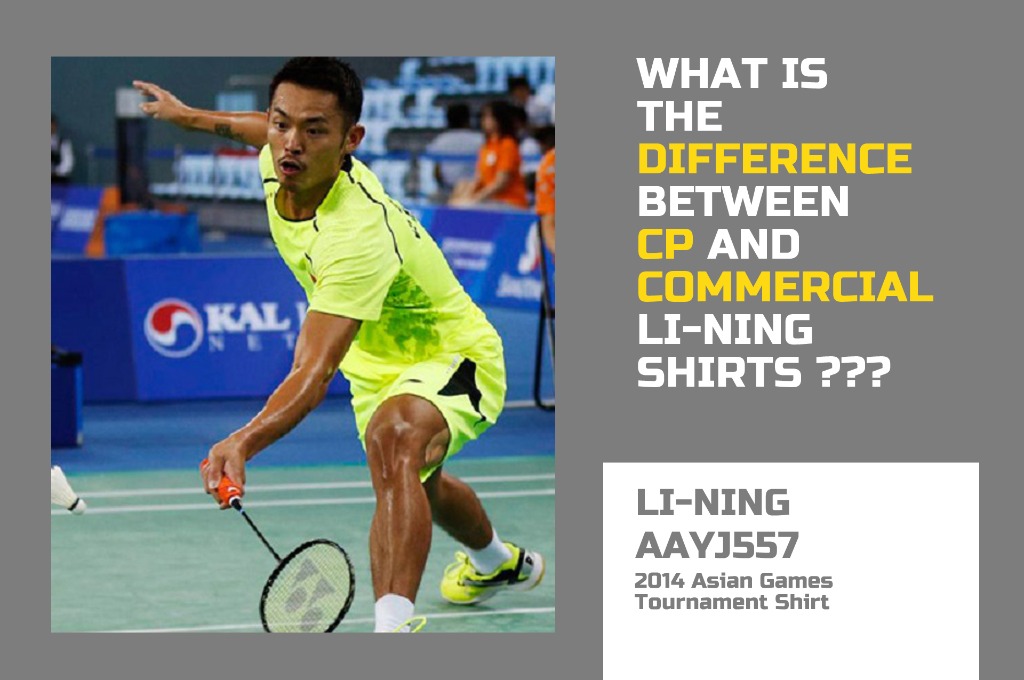 CP versus COMMERCIAL Li-Ning Tournament Shirts - AAYJ557, Men's Fashion, Activewear on Carousell