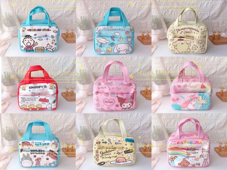 (Dabao) Cute Thermal Bag Mymelody hello kitty kuromi cinnamonroll ...