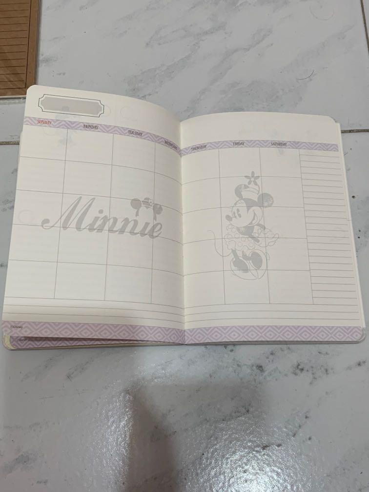 Diary/planner (Minnie sold out), Hobbies & Toys, Stationery & Craft ...