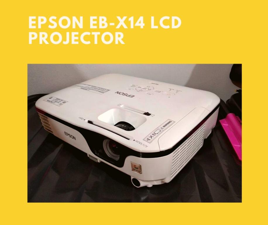Epson EB-X14 LCD Projector, TV & Home Appliances, TV & Entertainment, Projectors on Carousell