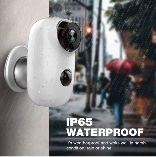 Forrader Rechargeable Battery Security Camera 1080P, Forrader A3 ...