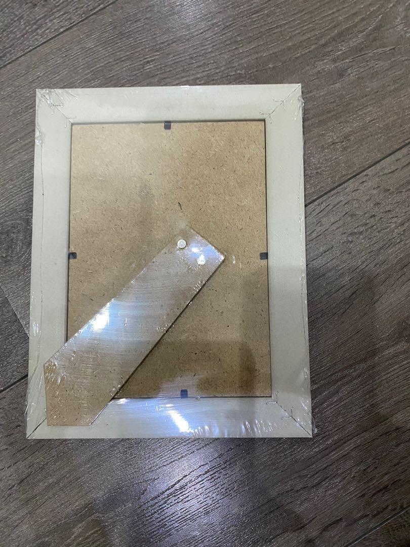 Frame putih 5R, bingkai foto kayu putih, Desain & Kerajinan Tangan ...