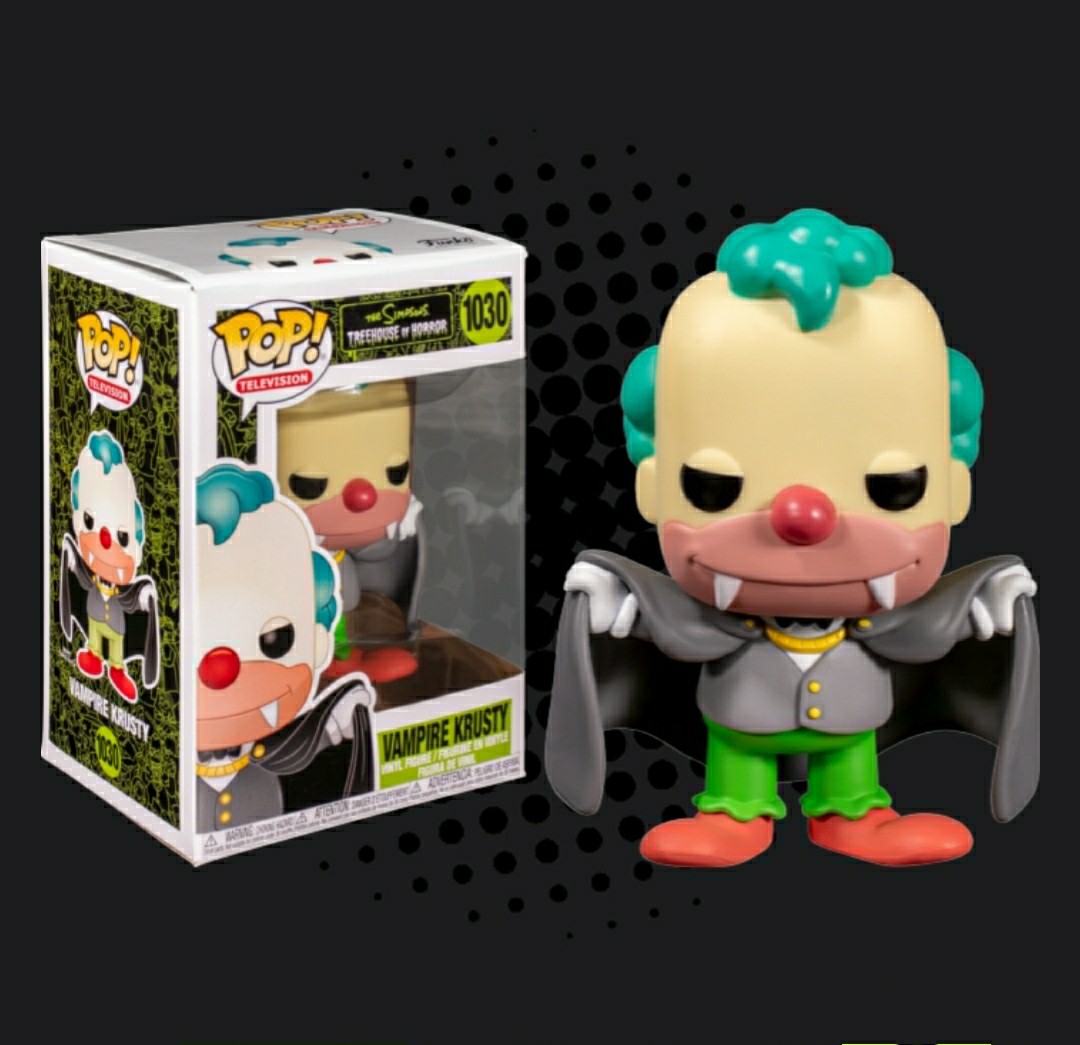 Funko Pop - The Simpsons Vampire Krusty, Toys & Games, Bricks ...
