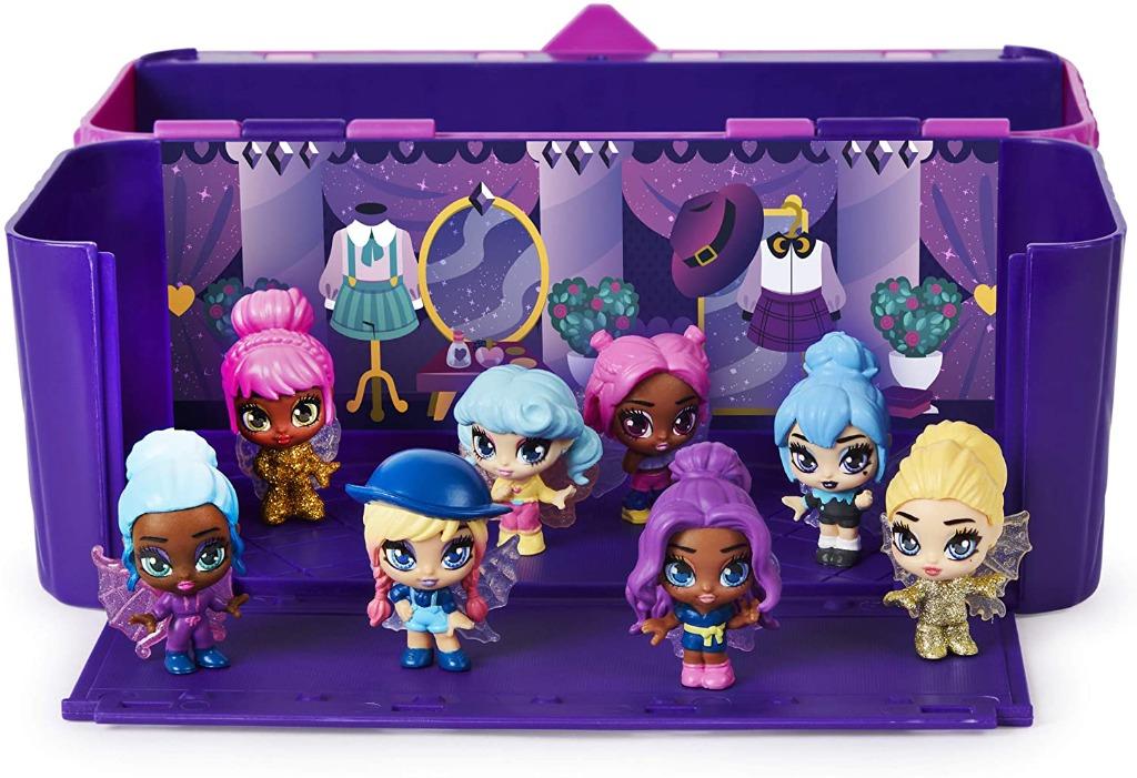 (chk) Hatchimals Colleggtibles, Glitter Salon Playset with 2 Exclusive ...