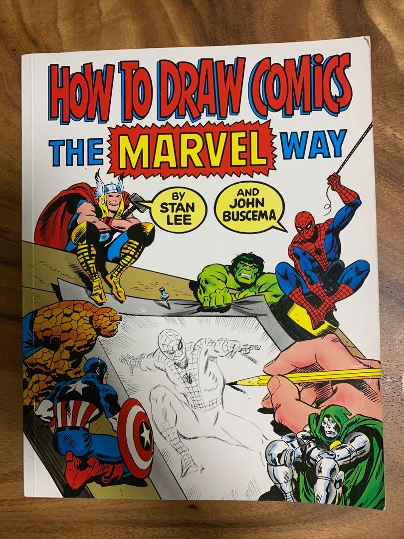 How to draw comics the Marvel Way, Hobbies & Toys, Books & Magazines ...