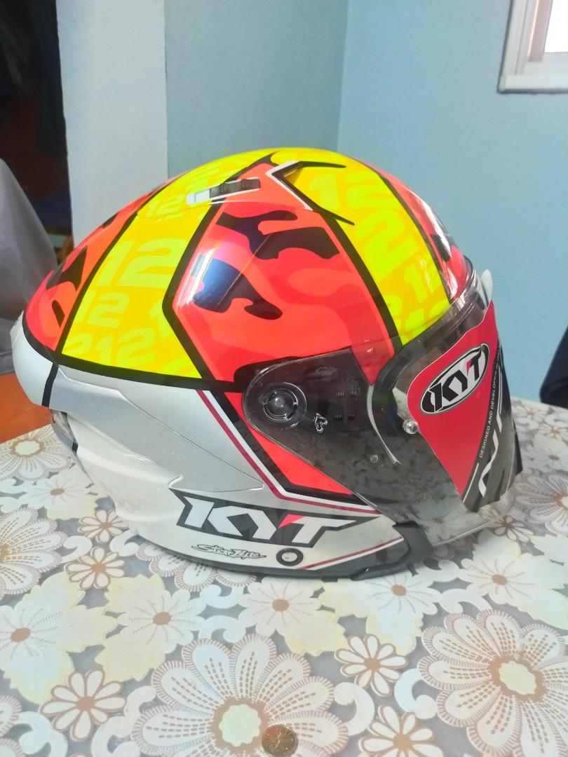 KYT Helmet XF12 NFJ Model, Motorcycles, Motorcycle Apparel on Carousell
