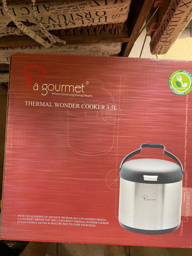La Gourmet thermal wonder cooker 3.5L, Home Appliances, Kitchenware on ...