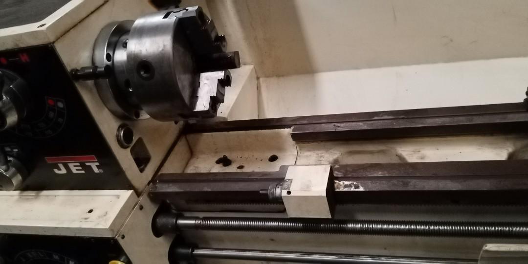Lathe machine 4ft bed, Commercial & Industrial, Industrial Equipment on ...