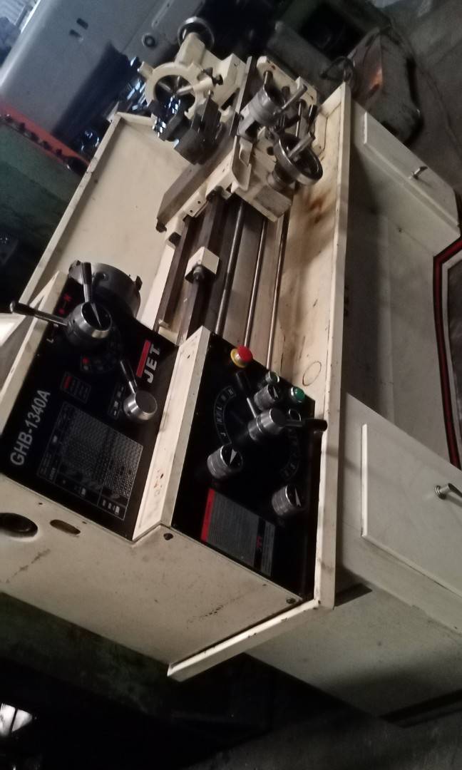 Lathe machine 4ft bed, Commercial & Industrial, Industrial Equipment on ...