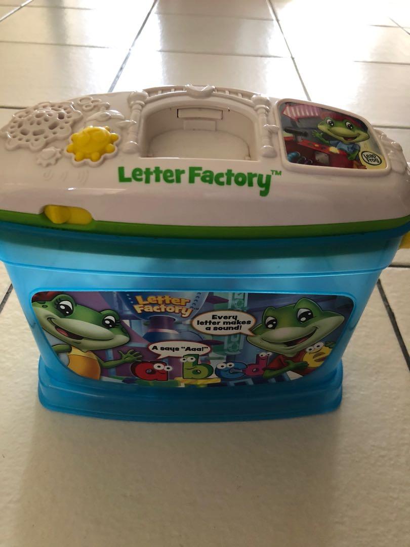 Leap frog letter factory, Hobbies & Toys, Toys & Games on Carousell