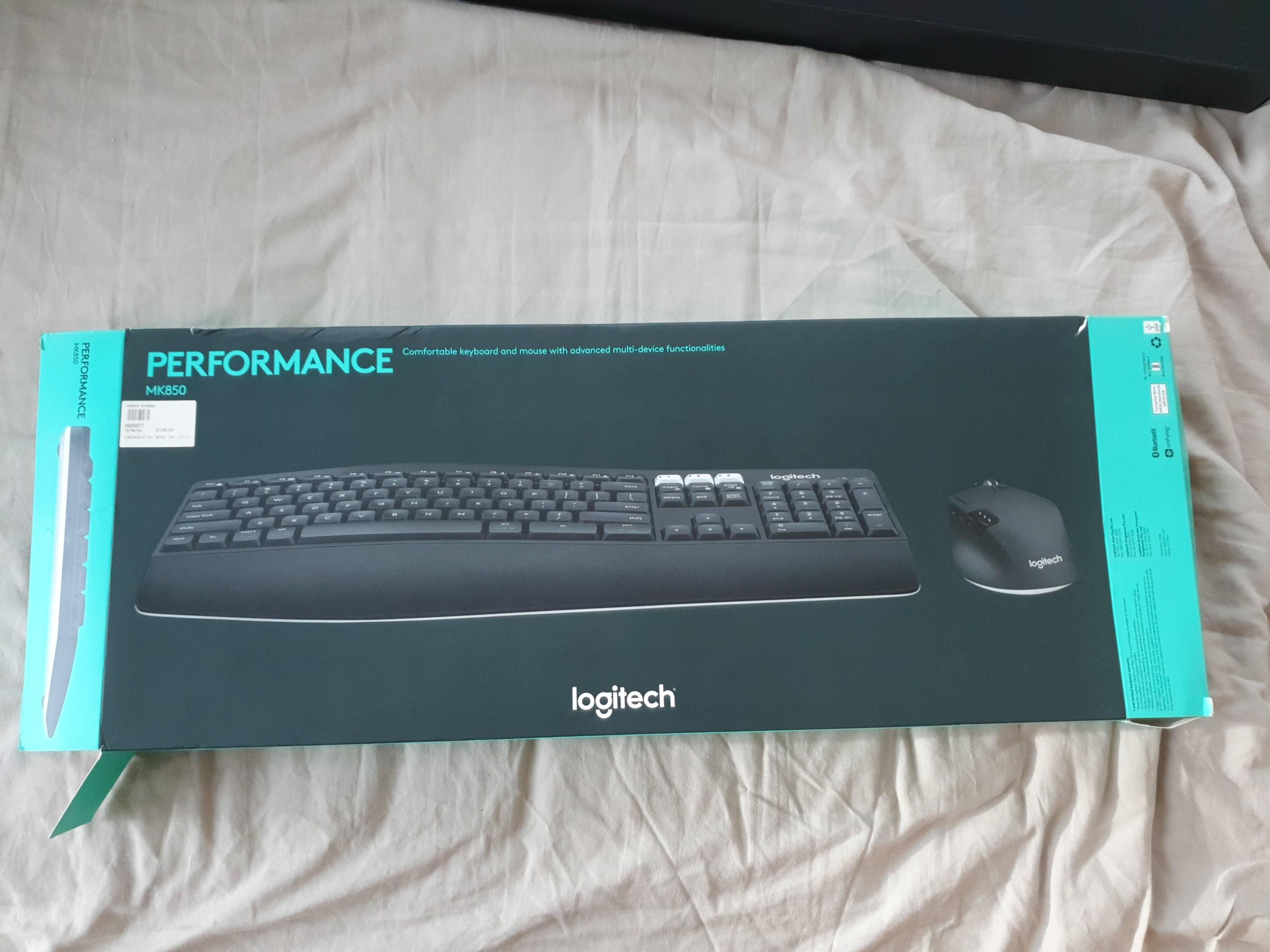 Logitech Mk850 Keyoard Mouse Set Good Condition Computers And Tech