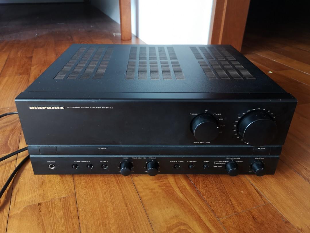 Marantz PM-80 mkII vintage integrated amplifier, Audio, Other Audio ...