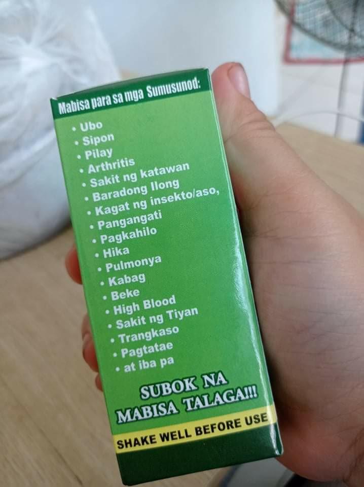 Natural oil liniment, Health & Nutrition, Health Supplements, Health ...