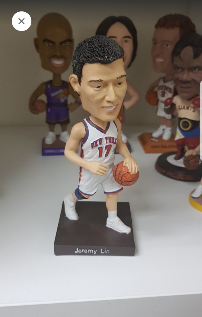 NBA jeremy Lin New York Knicks figurine, Hobbies & Toys, Toys & Games ...