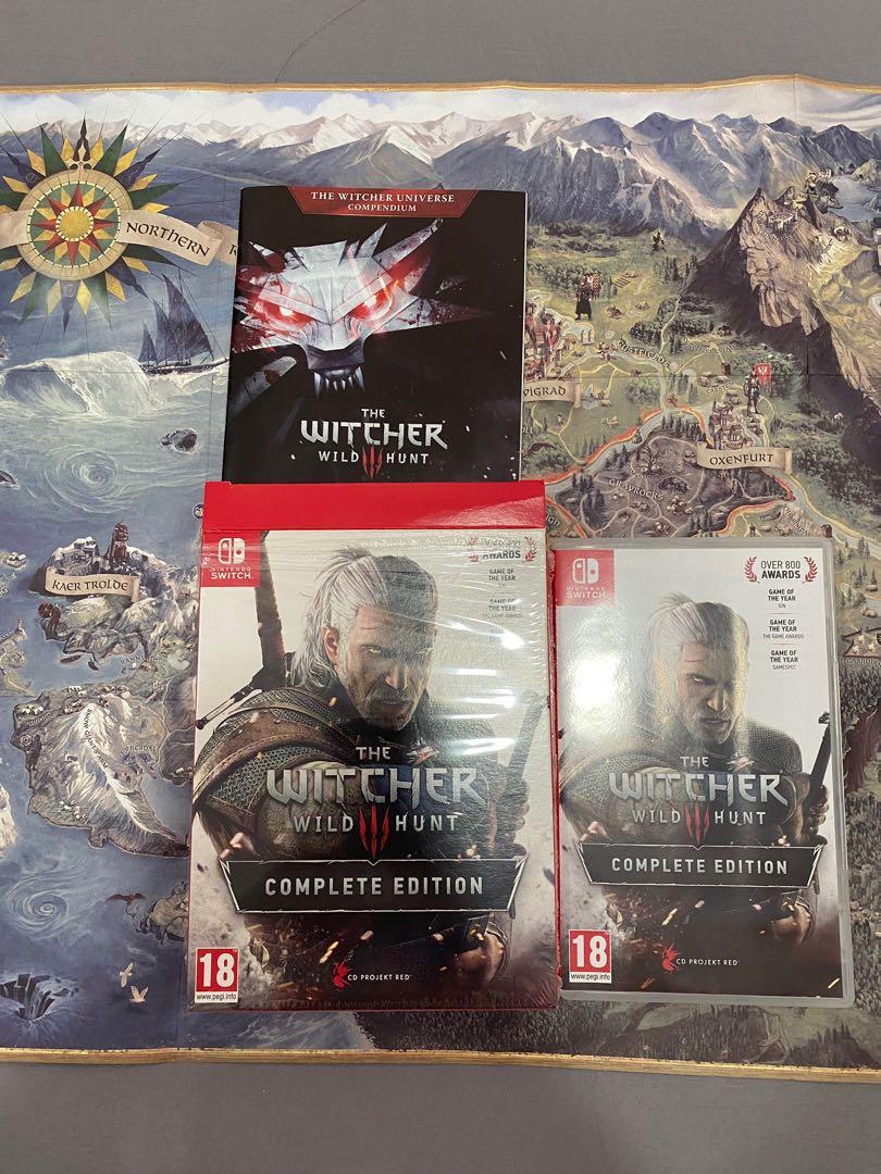 Nintendo Switch Games Physical Copy Zelda, Overcooked 2, The Witcher 3 ...