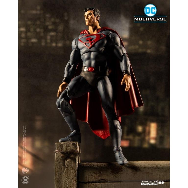 DC Multiverse: Red Sun Superman, Hobbies & Toys, Toys & Games on Carousell