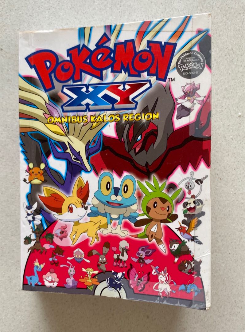 Pokemon XY Omnibus Kalos Region Guidebook, Hobbies & Toys, Books ...