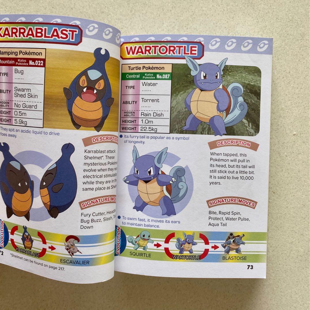 Pokemon XY Omnibus Kalos Region Guidebook, Hobbies & Toys, Books ...