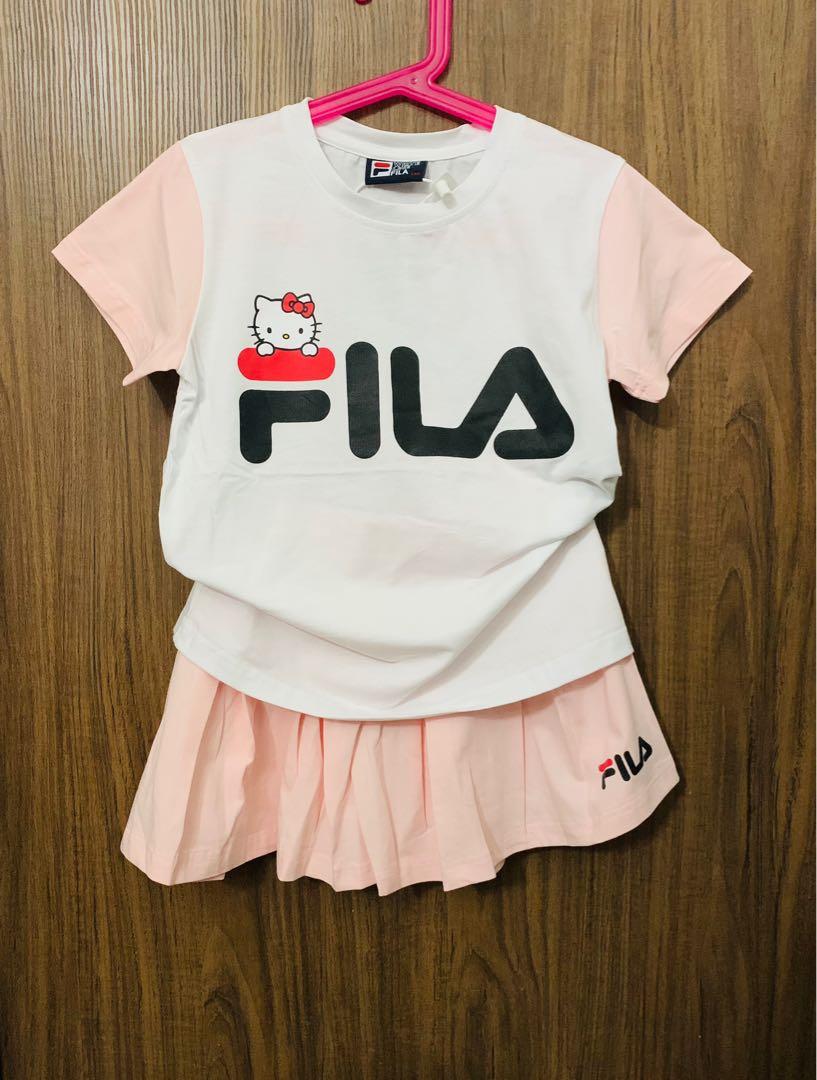 Premium Fila Hello Kitty Set, Babies & Kids, Babies & Kids Fashion on ...