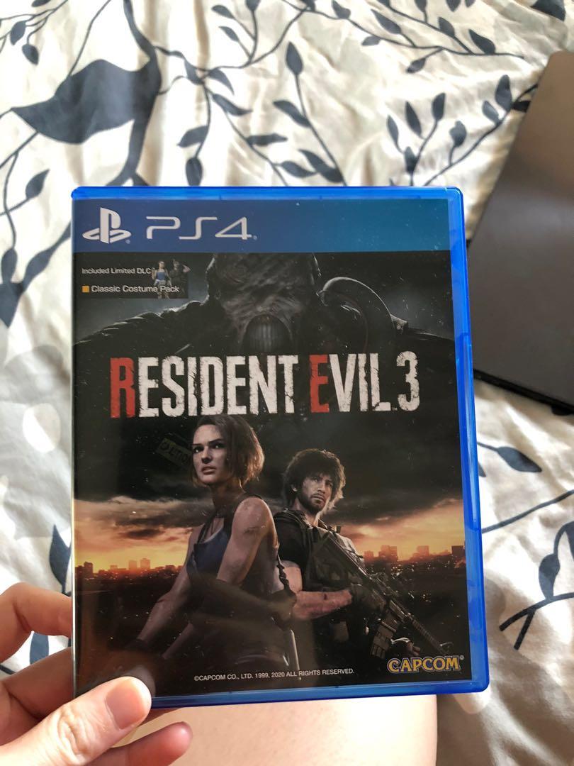 Resident Evil 3 PS4, Video Gaming, Video Games, PlayStation on Carousell