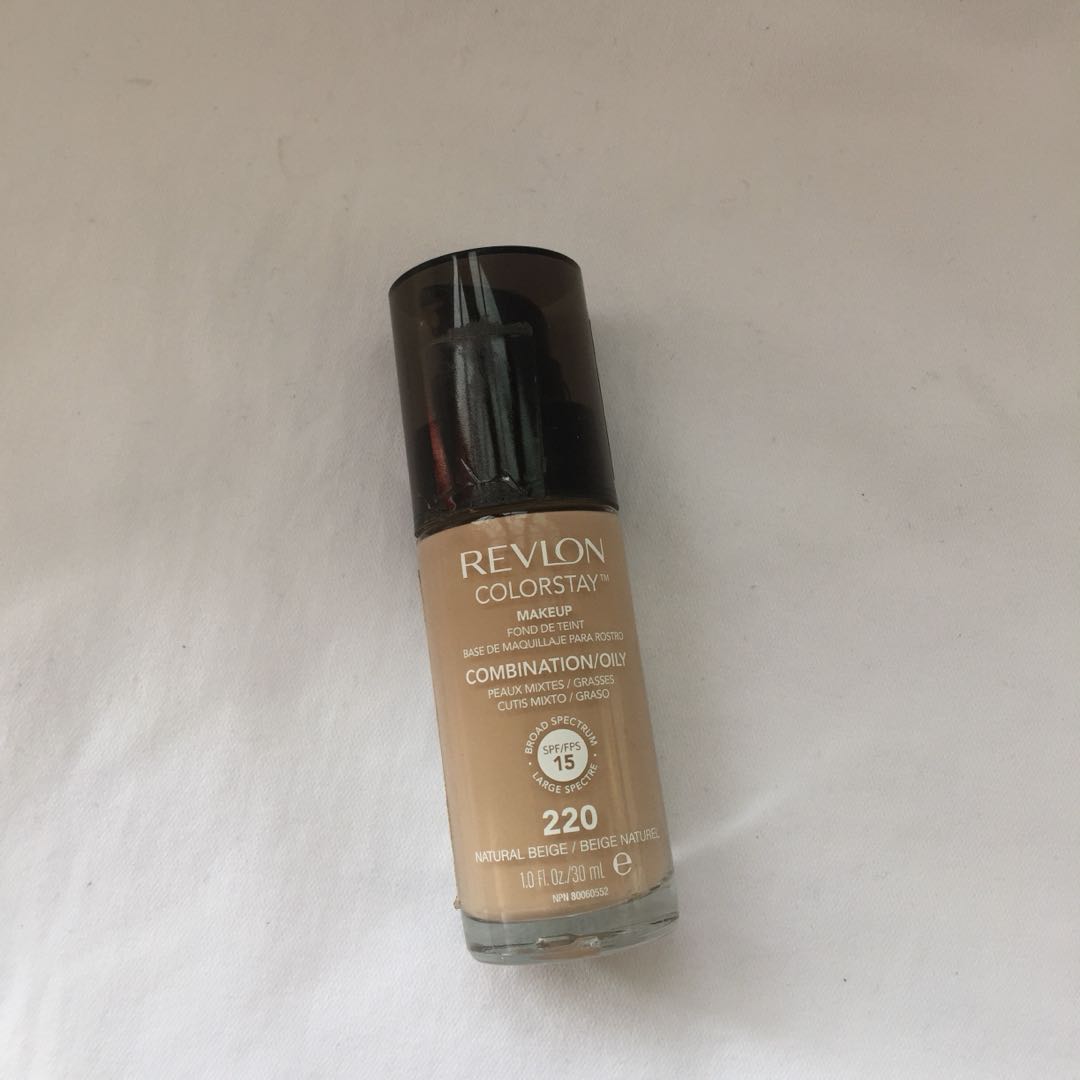 Revlon Colorstay Foundation #220, Beauty & Personal Care, Face, Makeup ...