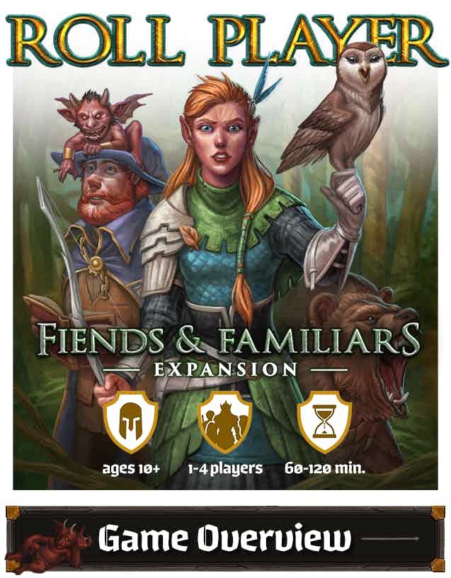 Roll player (base game & 2 expansion) Kickstarter Version all in ...