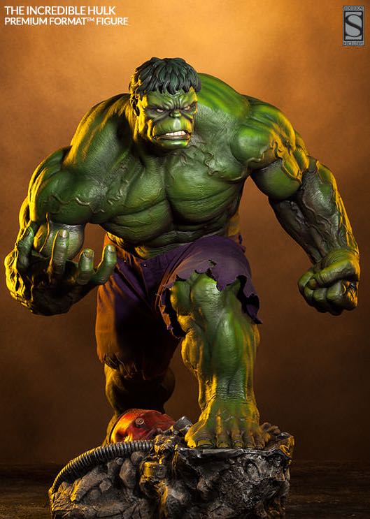 Sideshow Incredible Hulk Premium Format EX Exclusive Version Avengers ...
