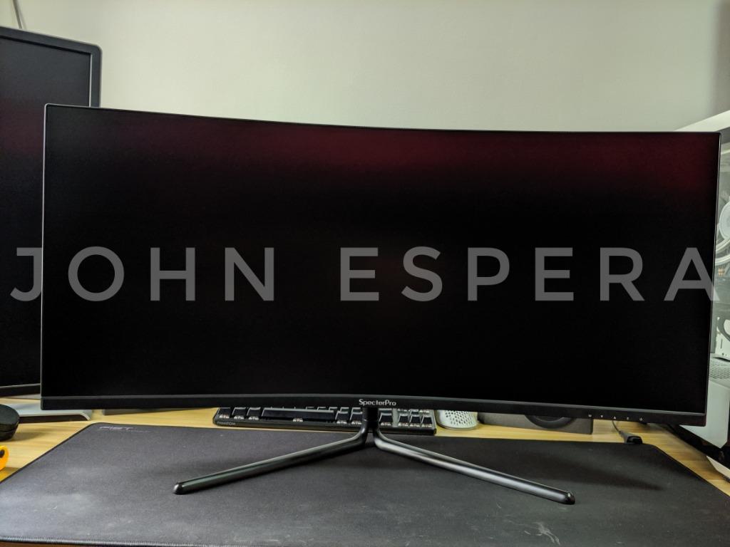 SpecterPro 34inch 34UW100 100hz Ultrawide 3440x1440 Display Gaming ...